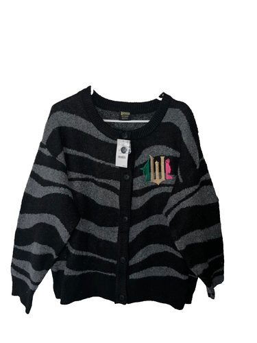 NWT Wicked Striped Graphic Cardigan Sweater Size XXL Paul Tazewell X ...