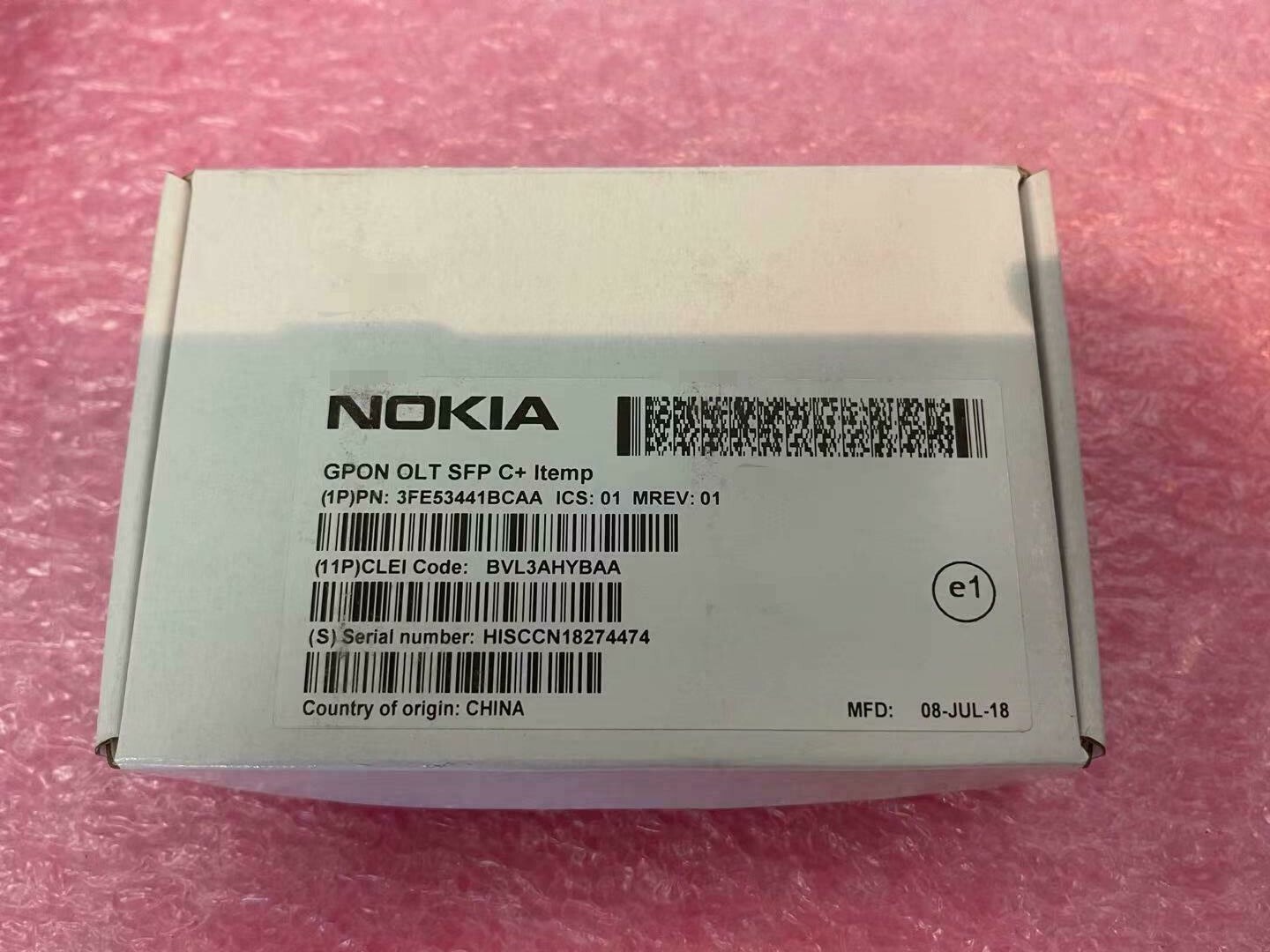Nokia 3FE53441BC 01 GPON OLT SFP C+ BVL3AHYBAA I-Temp | eBay