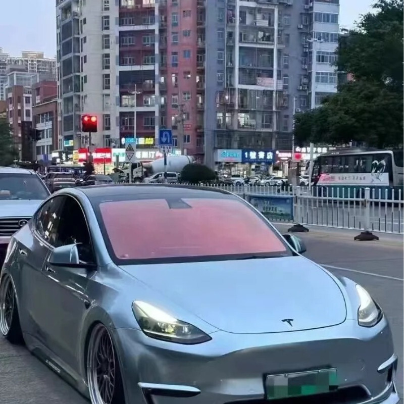 Colorful Red Glass Tint Chameleon Window Film For Car Windshield ...