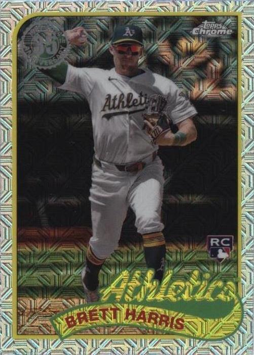 2024 Topps Update Series - 1989 Topps Chrome Silver Pack Brett Harris # ...
