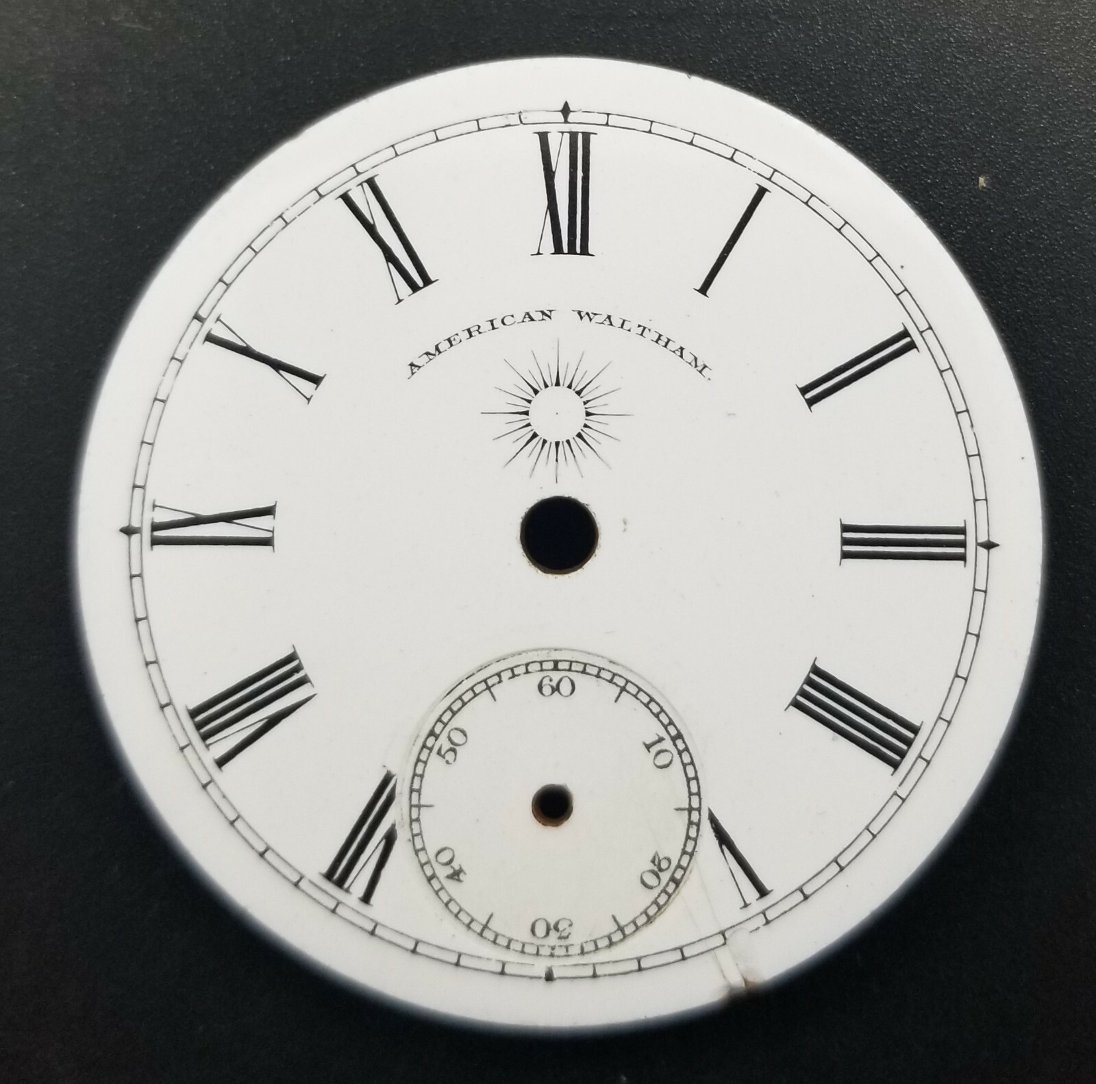 Waltham Porcelain Dial 14s 45.14mm (588) | eBay