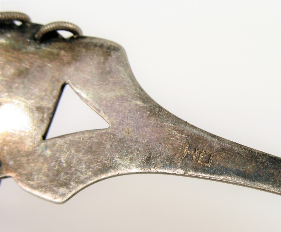 ANTIQUE 813H FINNISH SILVER ? BEAUTIFUL REINDEER SLEDDING SLED SOUVENIR ...