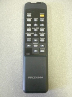 Proxima CXED Home Theater Projector Remote Control | eBay
