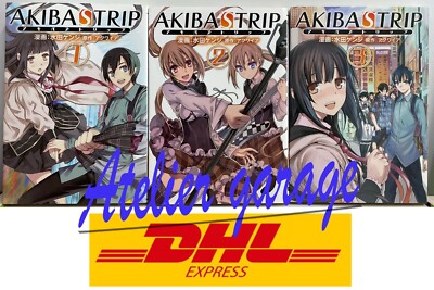 USED AKIBA’S TRIP Vol.1-3 3 Set Japanese Manga Comic Mizuta Kenji F/S ...