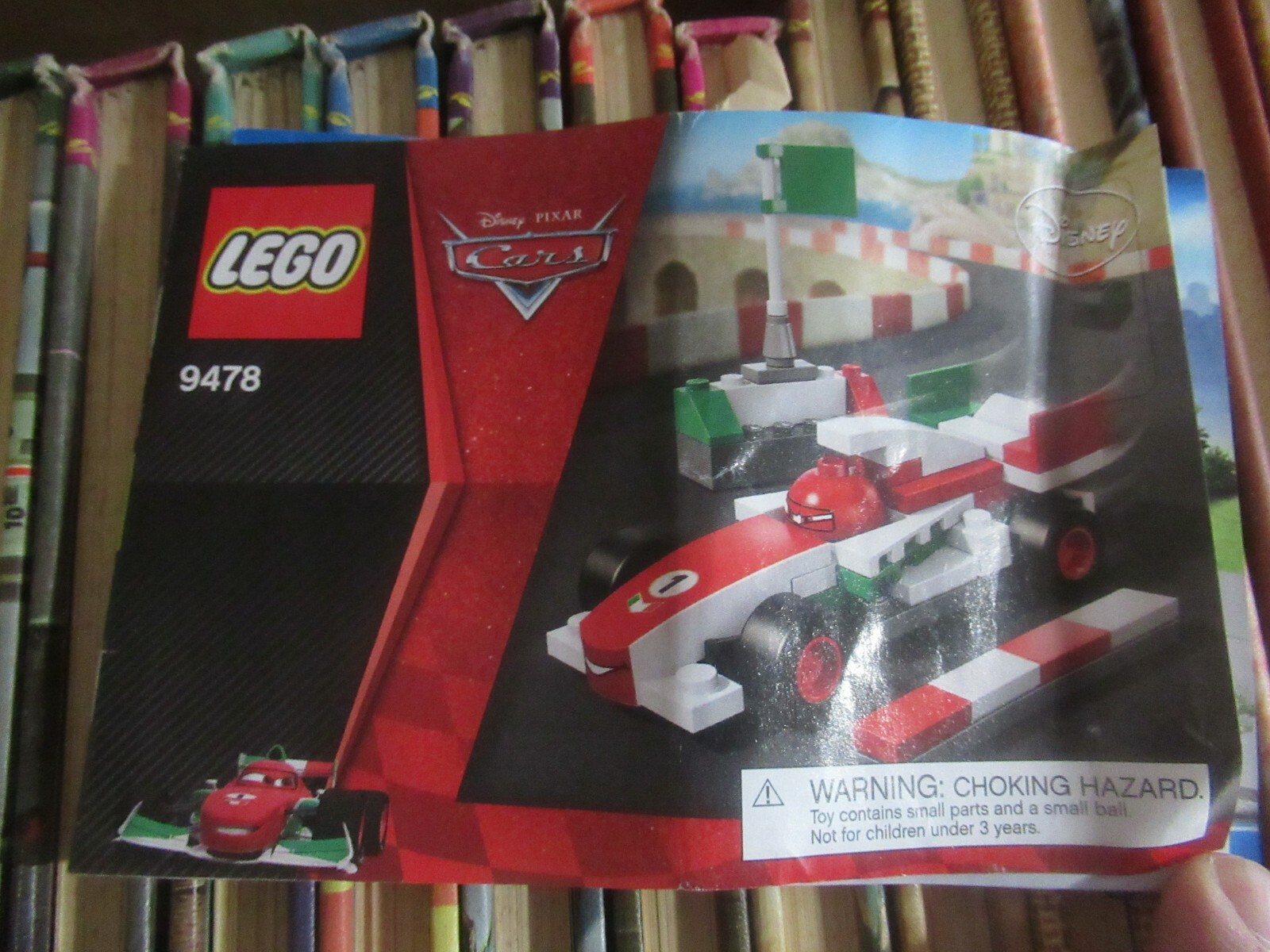 Lego City 9478 Cars Francesco Bernoulli instruction book/manual only | eBay