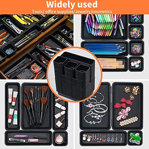 45 Pcs Tool Box Organizers Storage Trays Cabinet Drawer Dividers for ...