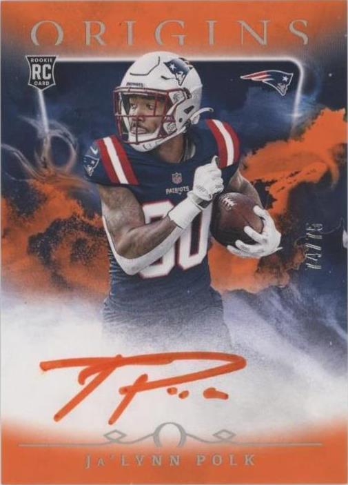 2024 Panini Origins - Rookie Autographs Ja'Lynn Polk #RAU-JPO Orange ...