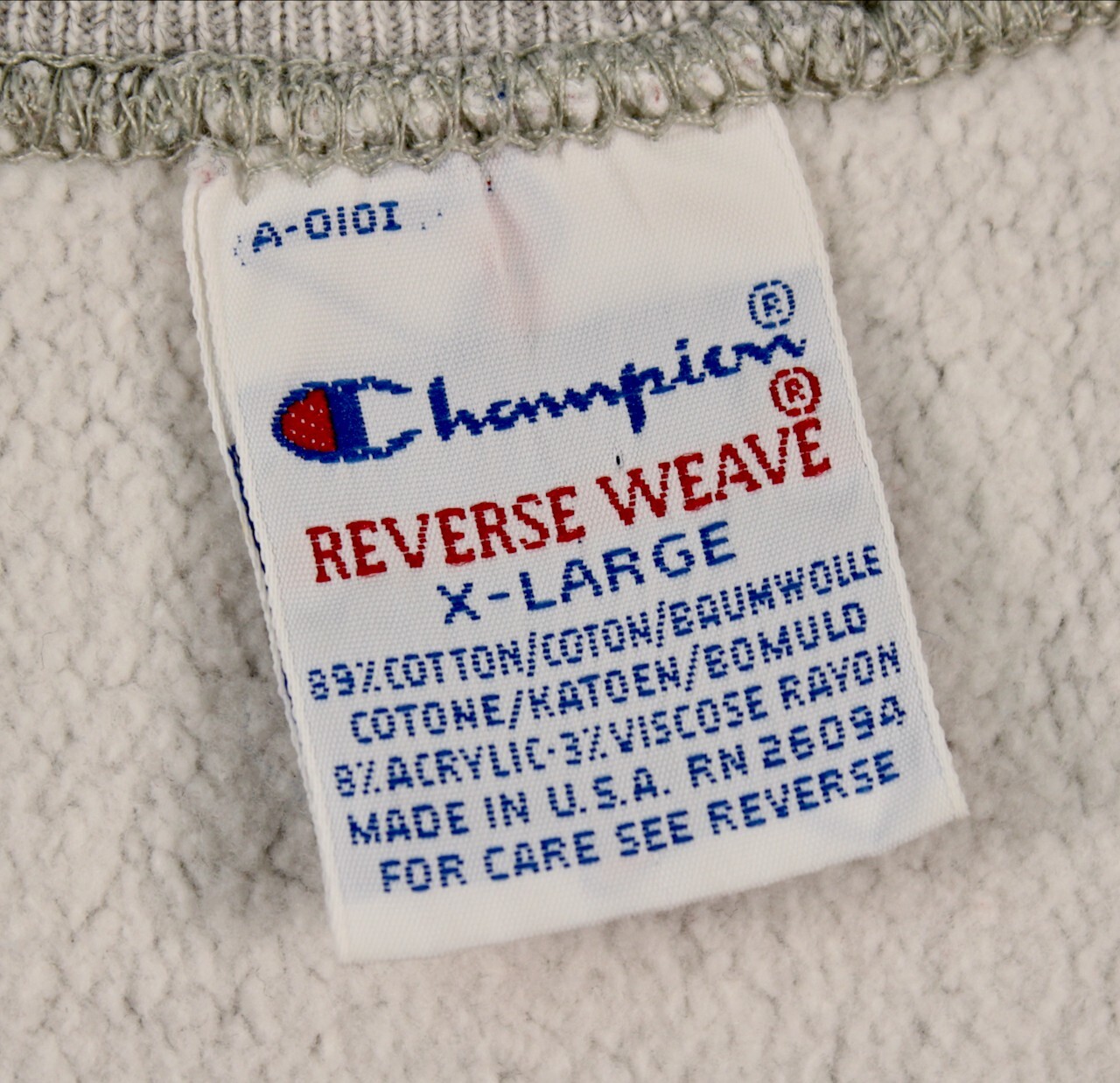 VTG Men's 1980s Harvard Grey Champion Reverse Weave S… - Gem