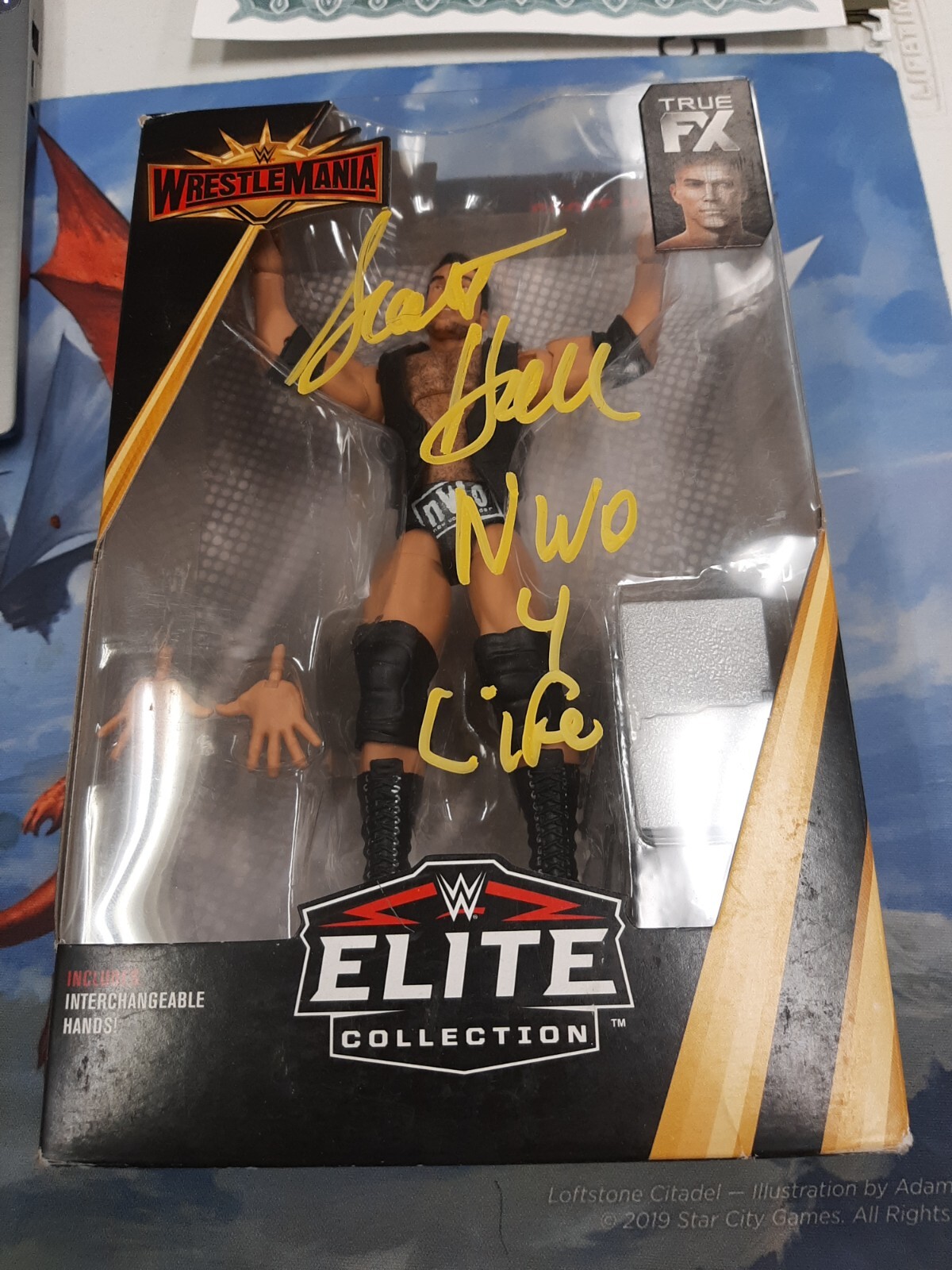Mattel WWE Elite Collection SCOTT HALL Figure Wrestlemania WWF ...