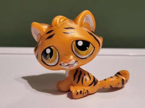 LPS #388 LITTLEST PETSHOP ORIGINAL CHAT CAT AUTHENTIQUE GOUTTIERE ...