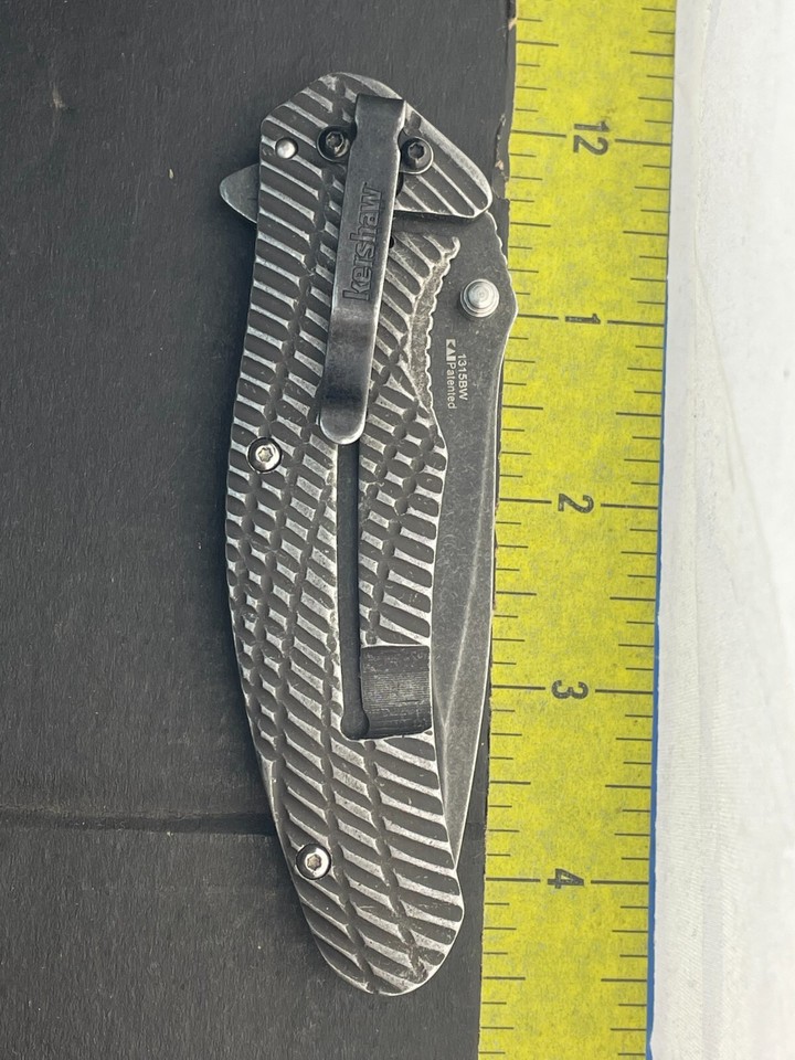 Kershaw 1315BW Thrust Assisted Opening Folding Pocket Knife | eBay