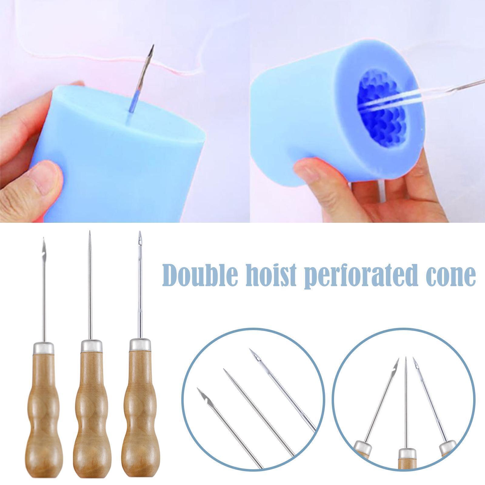 Round Hole Cone For DIY Silicone Mold Making Punch Hand Equipment Tool ...