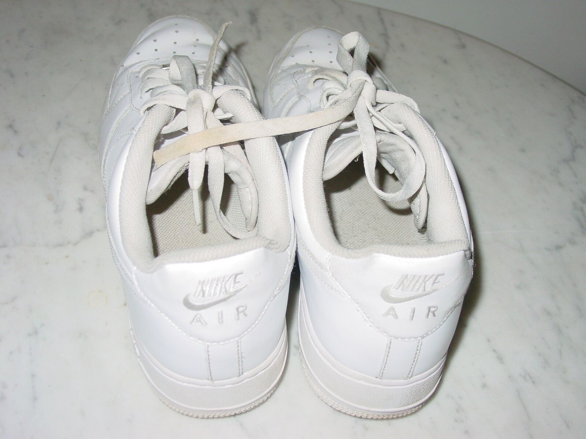 2009 Nike Air Force One 07 White Leather Low Basketball 2009 Nike Air Force One 07 White Leather Low Basketball