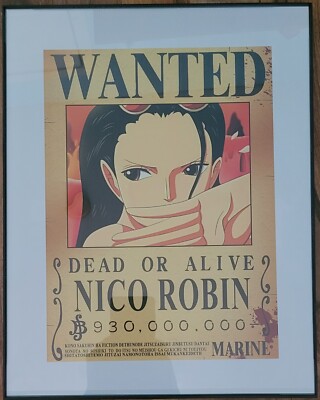 Framed Robin Wanted Bounty Poster | eBay