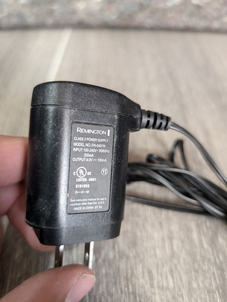 Remington Charger Power Cord PA-0401N power supply Free Returns | eBay