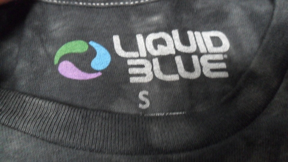 Small NWOT Grateful Dead Tie-Dye Liquid Blue Brand Shirt | eBay