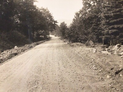 1930’s Vintage PHOTO Crestline Ohio BURCH CORPORATION Road Graded ...