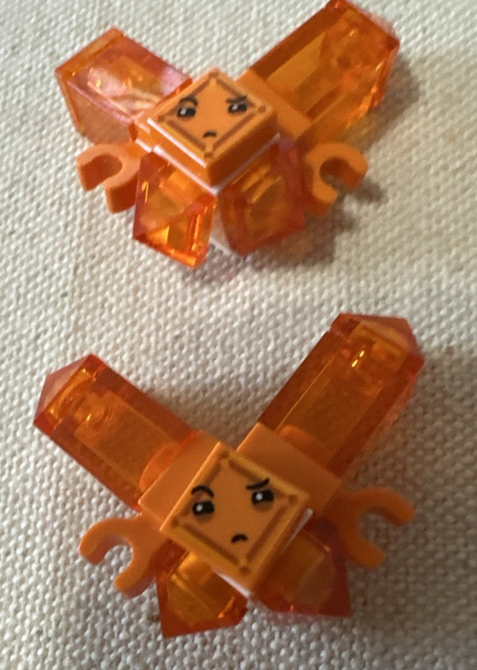 Lego Kryptomite Minifigures Orange, Yellow, Green Batgirl Super Hero ...