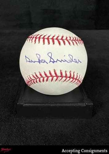 Duke Snider Autograph Signed Rawlings Official OMLB Baseball AUTO w ...