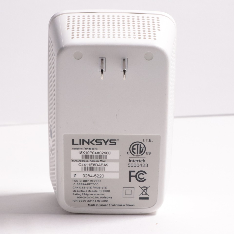 Linksys RE7000 AC1900 Gigabit Range Extender/WiFi Booster/Repeater MU ...