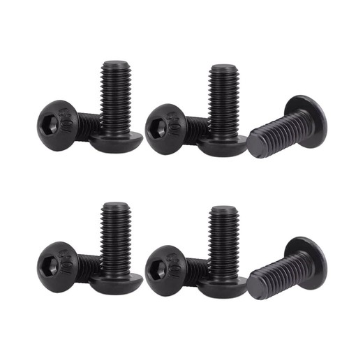 10pcs Front Brake Rotor Bolts for Harley Softail Electra Glide Road ...