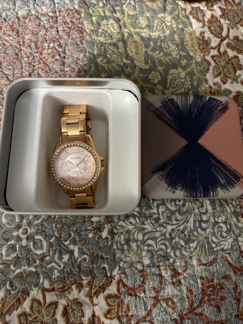 Fossil Riley Multifunction ES2811 Wrist Watch for Women for sale online ...