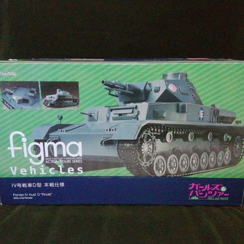 Max Factory figma Vehicles Girls und Panzer IV Panzer D-type 1/12 Model ...