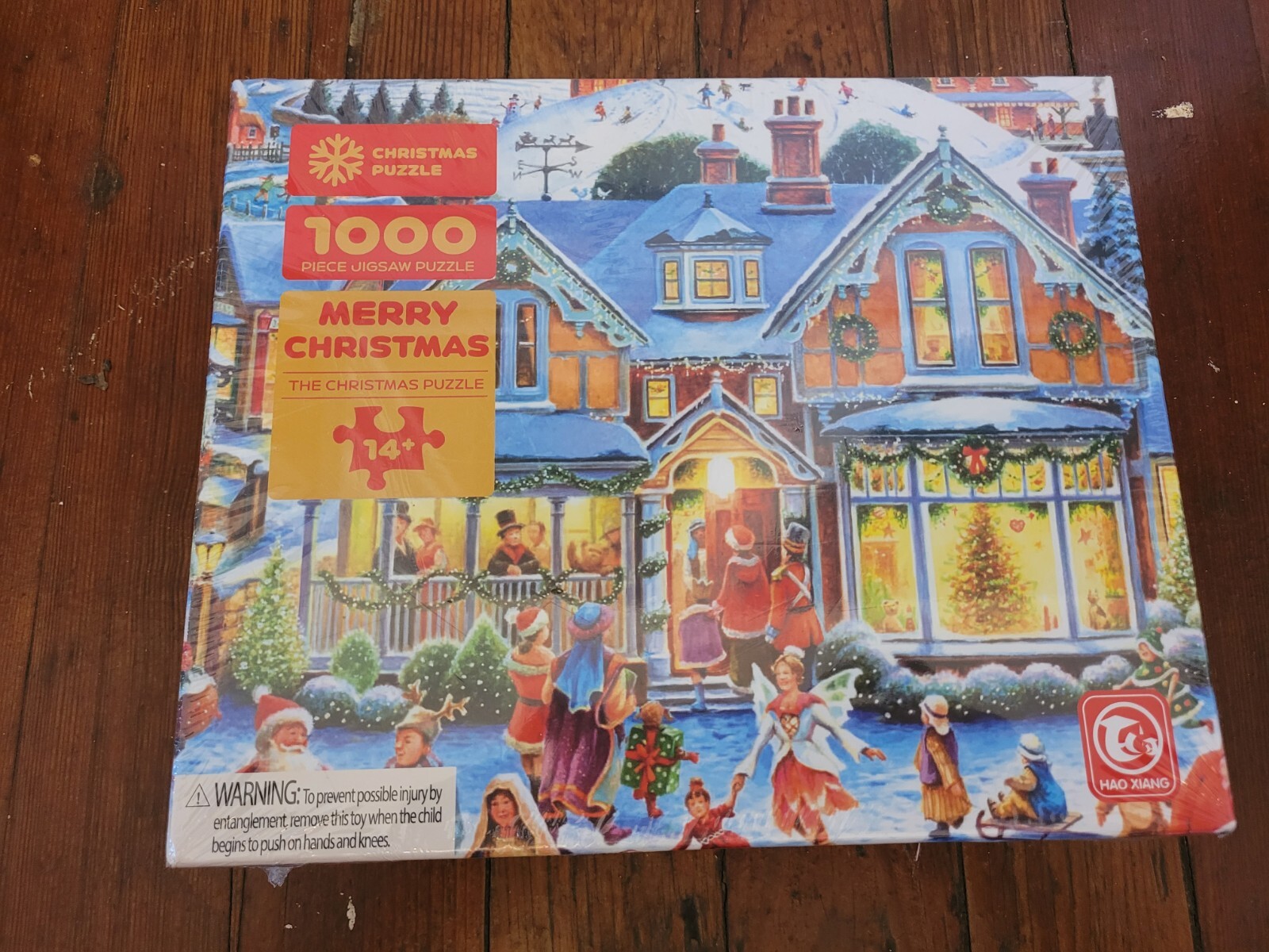 Hao Xiang Merry Christmas Puzzle 1000 Pieces Jigsaw Puzzle NEW Sealed ...