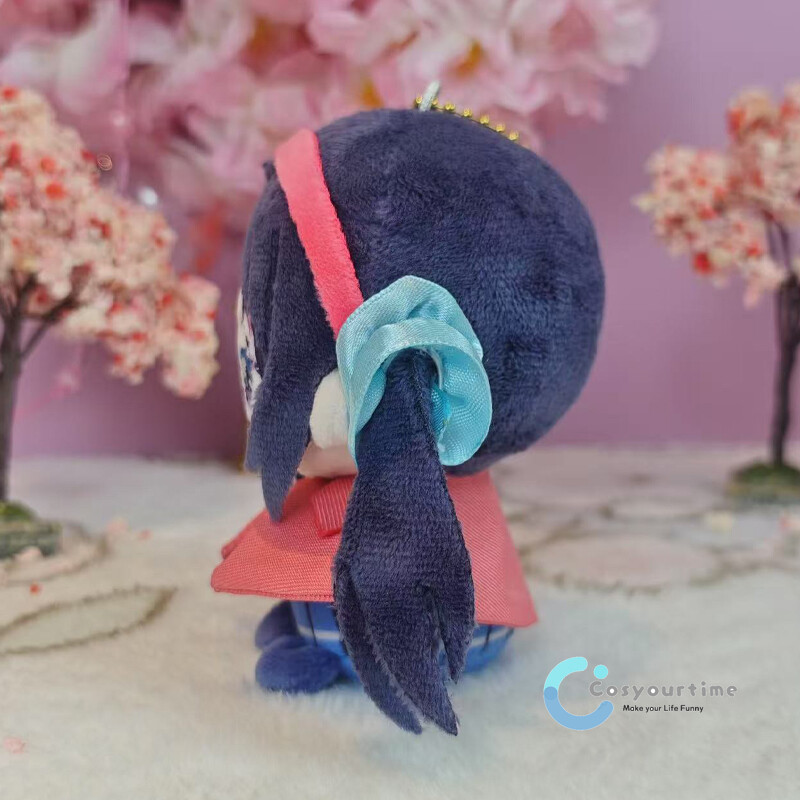Game Girl Miside 10cm Sitting Plush Doll Pendant Keychain Stuffed Toy ...