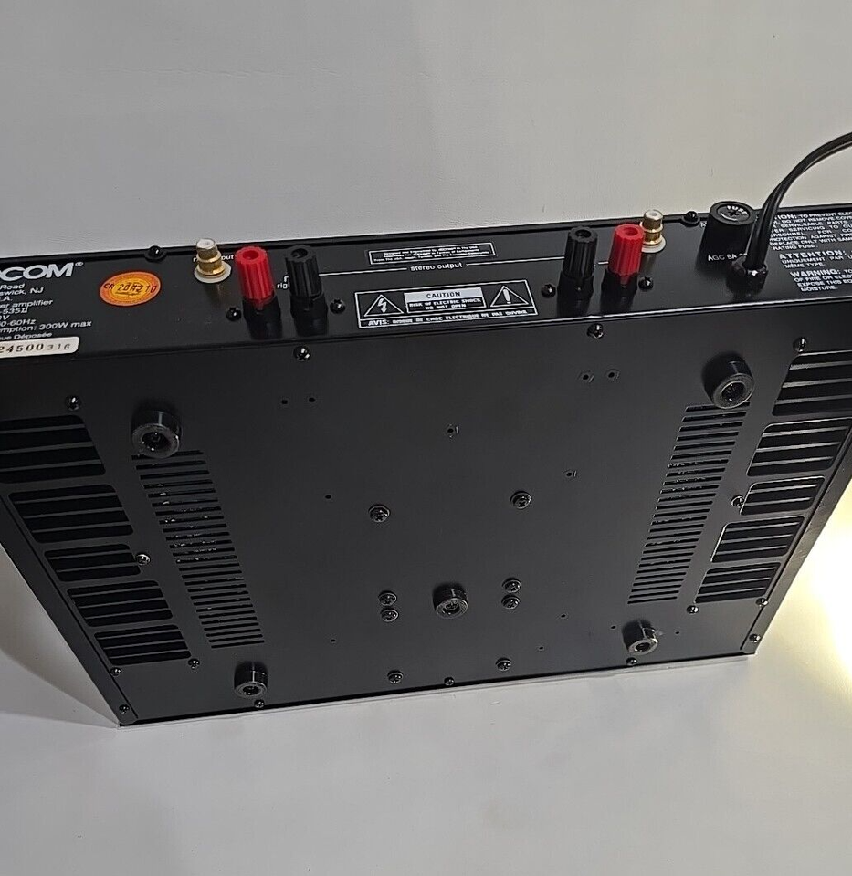 💥 Adcom GFA-535 II Stereo Power Amplifier High Current Vintage Audio ...