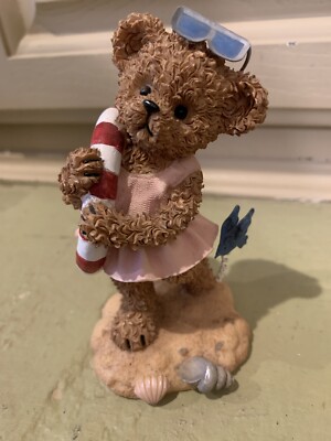 Home Interiors Gifts #11914 Kuddles Korner Beach Bear August 2002 | eBay