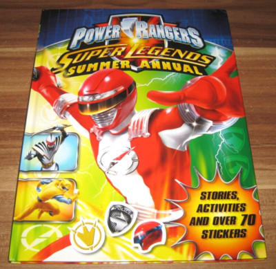 Power Rangers Summer Annual Jetix Egmont 2009 UK Comic Sticker Game ...