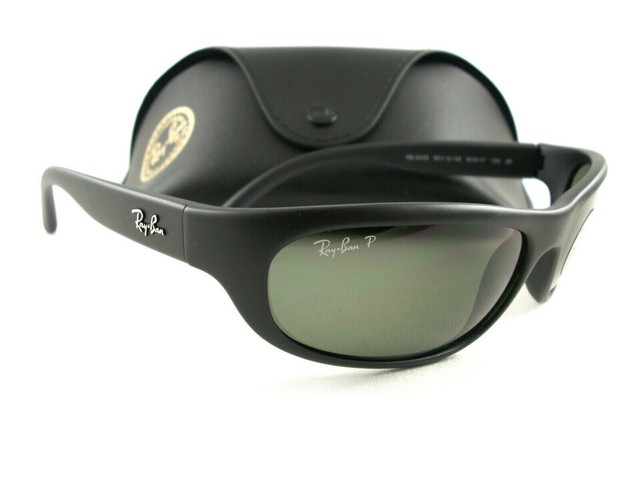 Ray-Ban RB4033 601S48 60mm Rectangular Polarized Sunglasses - Black for ...