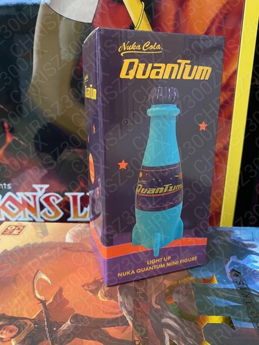 Fallout Nuka Cola Quantum Mini Light Up Bottle Rocket Statue Figure ...