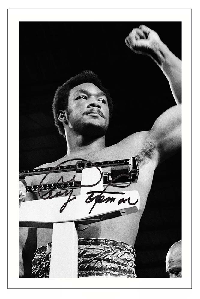 GEORGE FOREMAN Signed Autograph PHOTO Fan Gift Signature Print BOXING ...