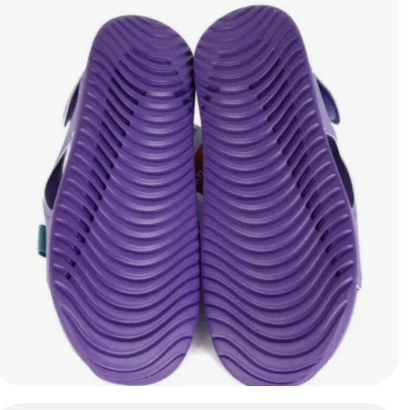 Nike sunray purple adjustable sandals brand new youth size 3 | eBay