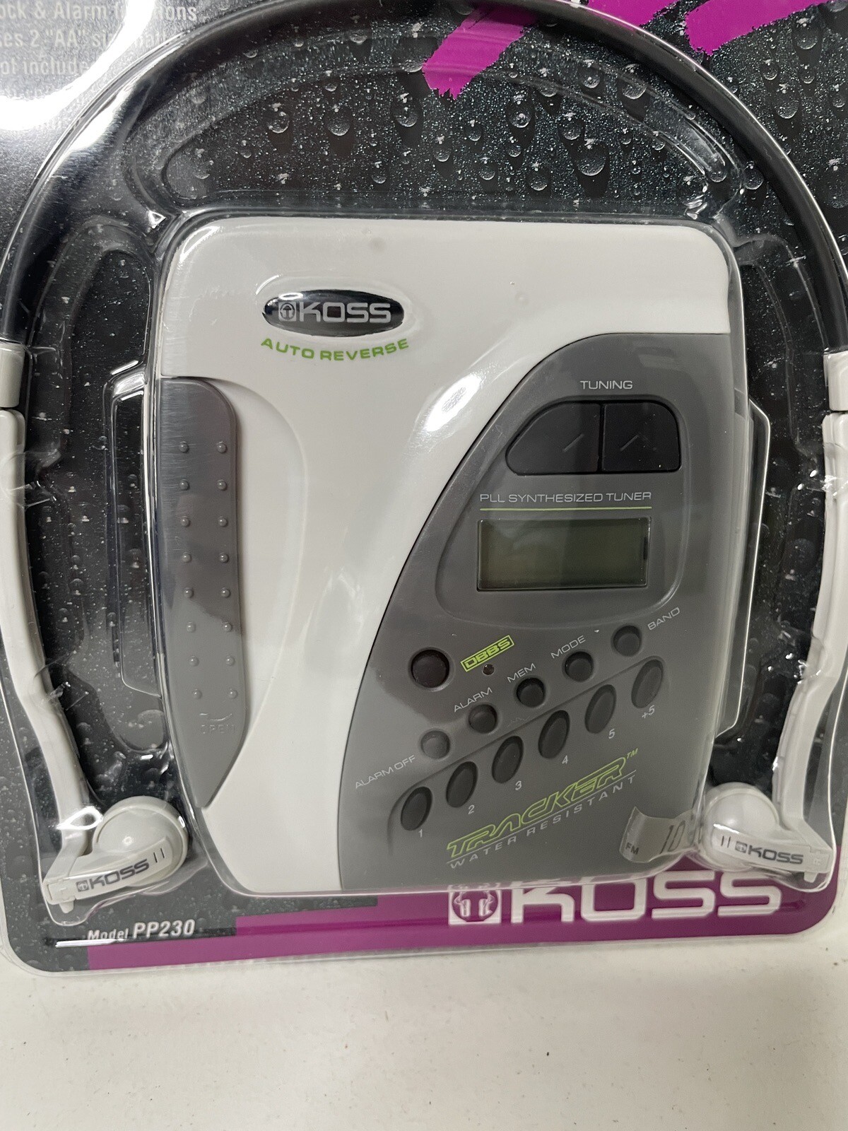 Koss Tracker Cassette Player STEREO Walkman | Grelly USA