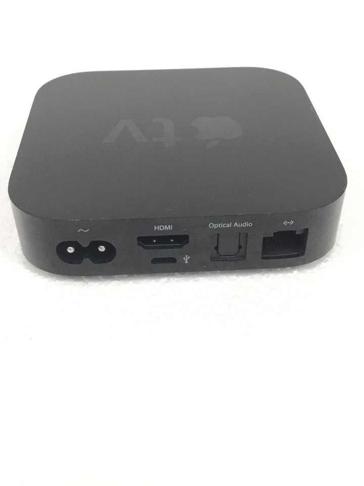 Apple Tv A1427 3rd Generation 1080p HD Media Streamer w/ Power Cable ...