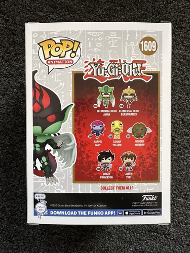 Funko Pop! Yu-Gi-Oh Elemental Hero Flame Wingman SDCC Ex w/ soft ...