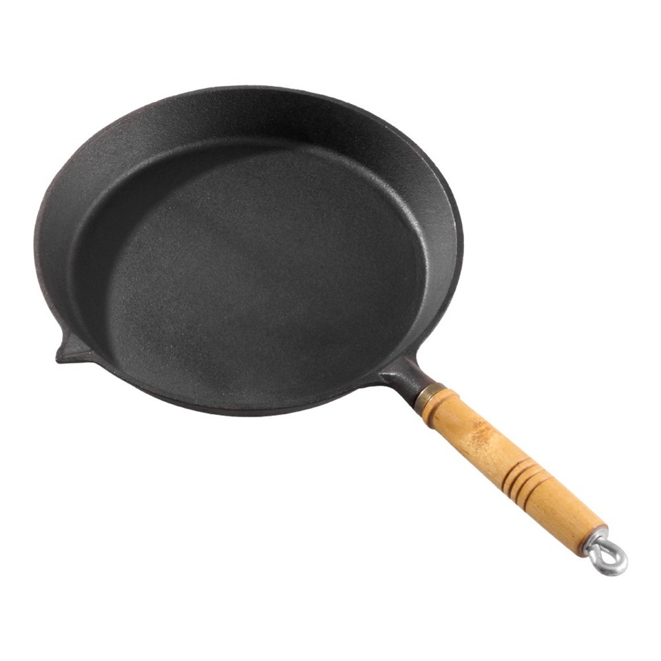 Home Frying Pan Cast Iron Griddle Skillet Grill Pan Egg Fry Pan ...