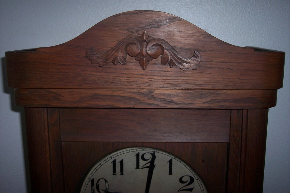 Antique German Box Clock NICE | eBay