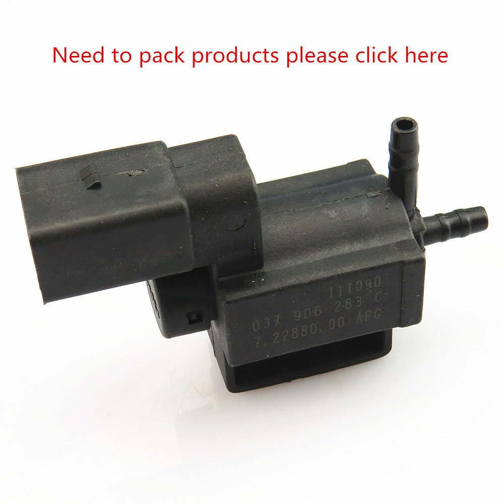 037906283C Air Intake Manifold Control Solenoid Valve For VW Passat ...