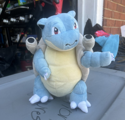 Pokemon BLASTOISE 10" Official Plush Doll Stuffed Doll | eBay