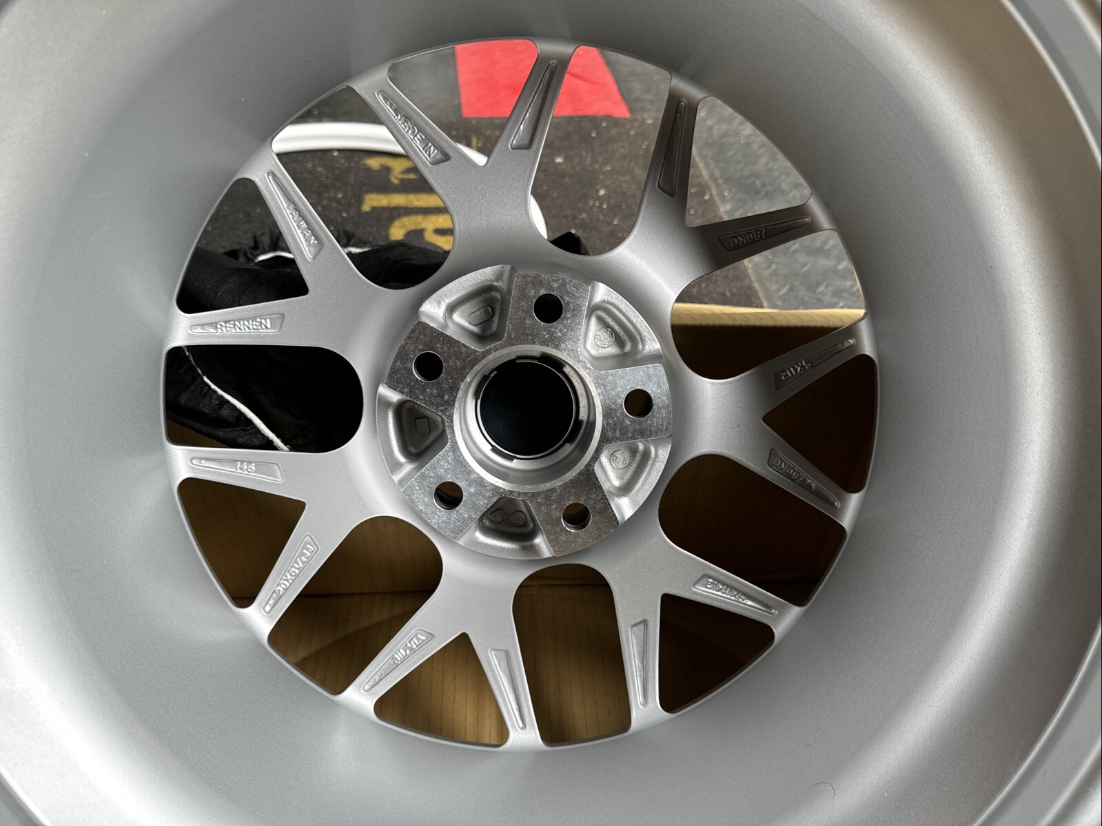 20" Rennen Wheel CSL 2 Silver with Chrome Step Lip Rim | eBay