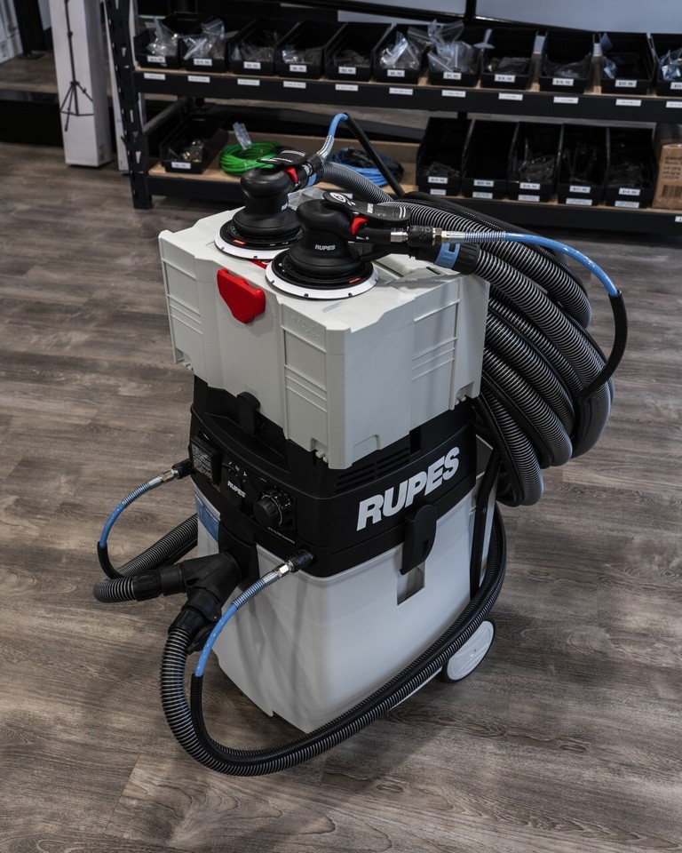 RUPES S245 Professional Vacuum Dust Extraction System | Random Orbit ...