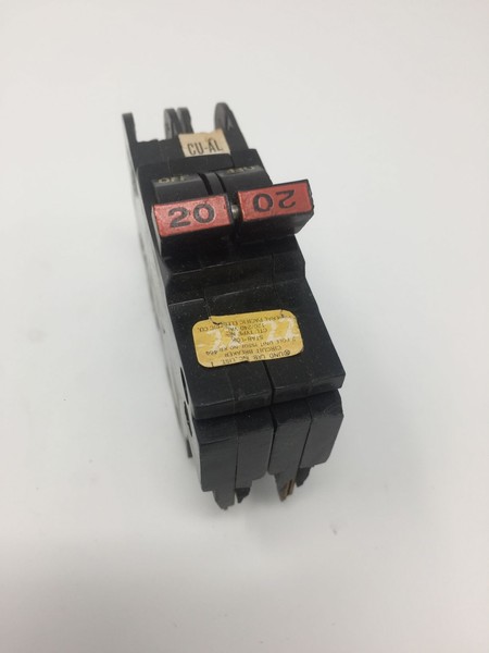 FPE Federal Pacific Challenger Breaker 20 Amp 2 Pole Stab Lok Slim ...