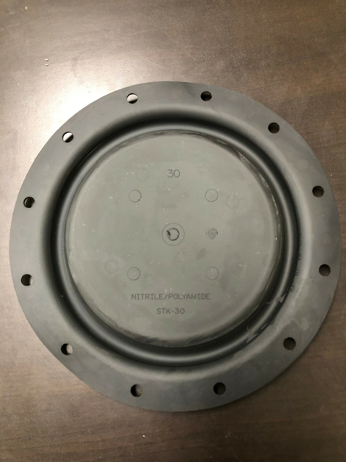 Fisher 2E791902202 Nitrile Diaphragm Size 30 for 656 Actuator for sale ...