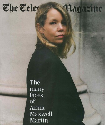 UK Telegraph Magazine: Anna Maxwell Martin, Prince Harry, Graham Norton ...