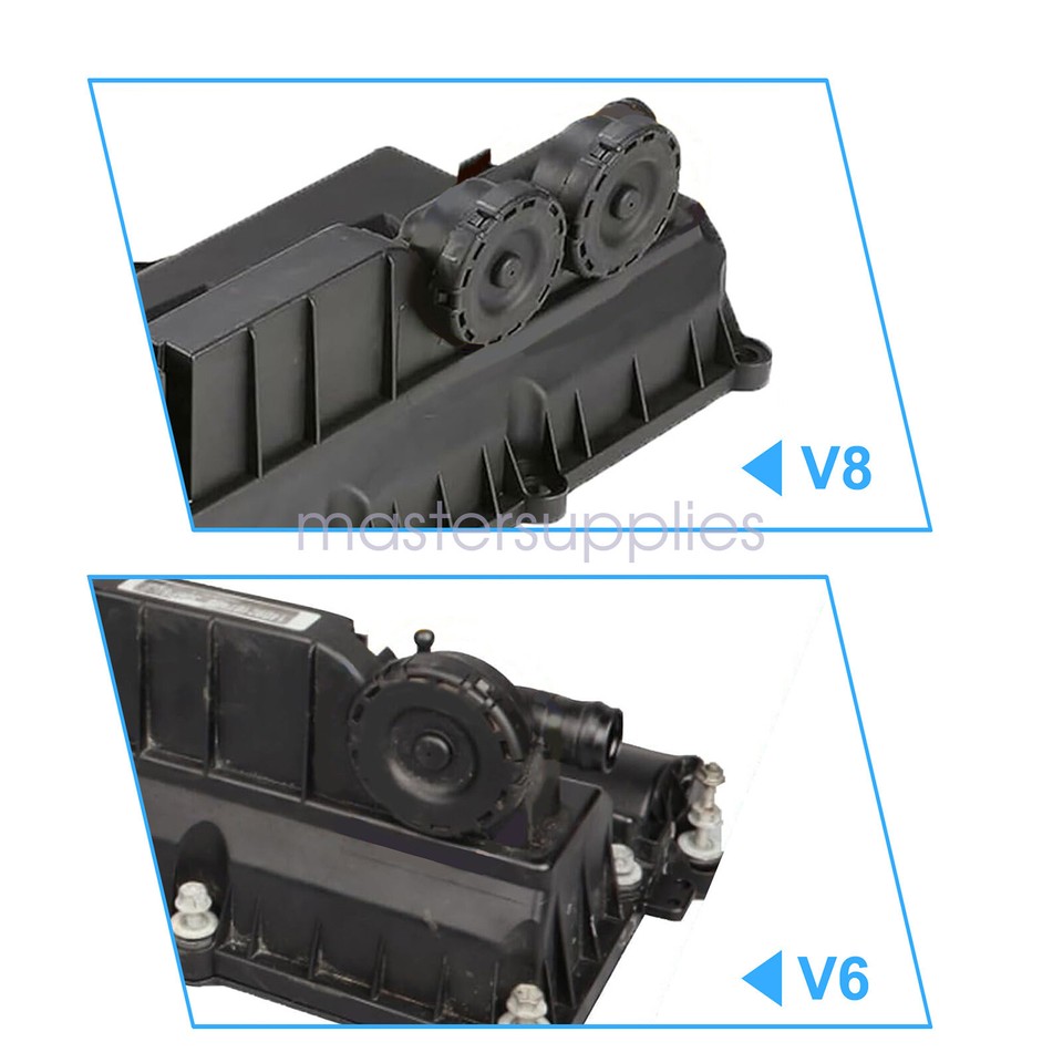 2pc PCV Valve Repair Kit For Jaguar XK XF XJ 5.0L 2010 2011 2012 2013 ...