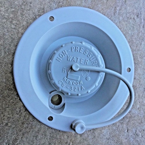 Fresh Water Fill Hatch Inlet Cap RV/Trailer - GRAY | eBay
